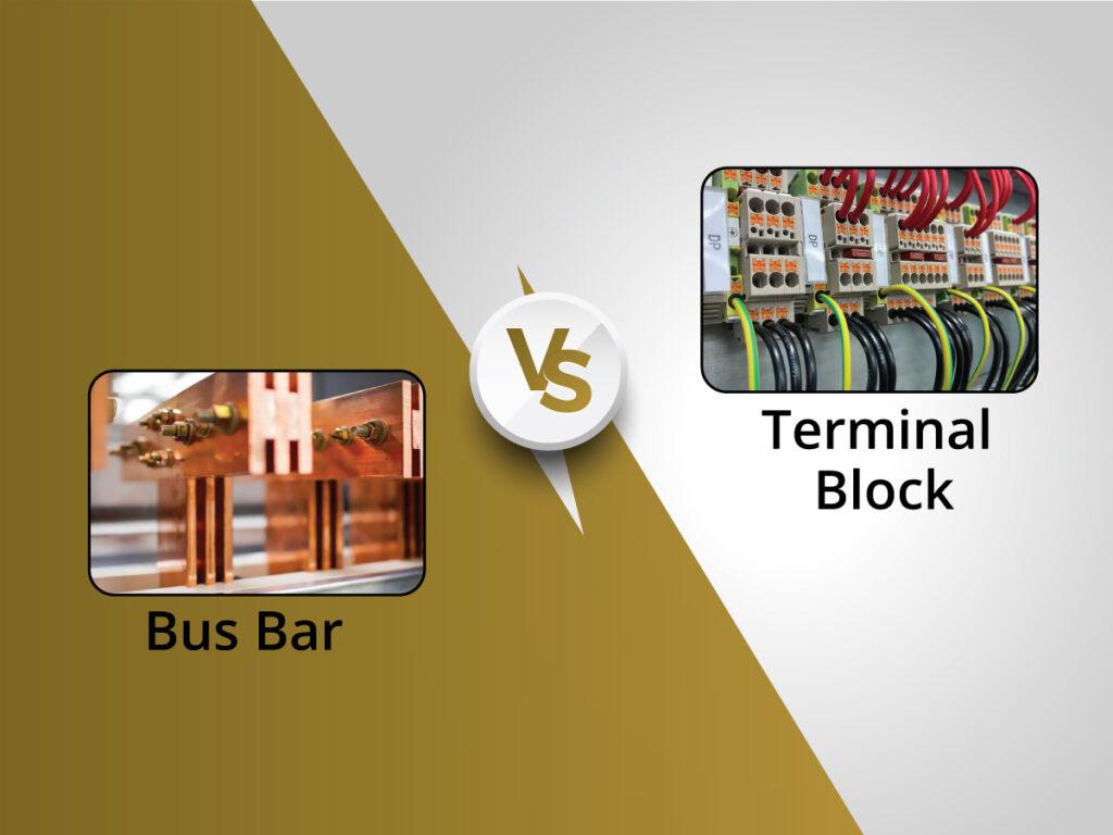 Bus Bar vs Terminal Block – Teron Metal Components